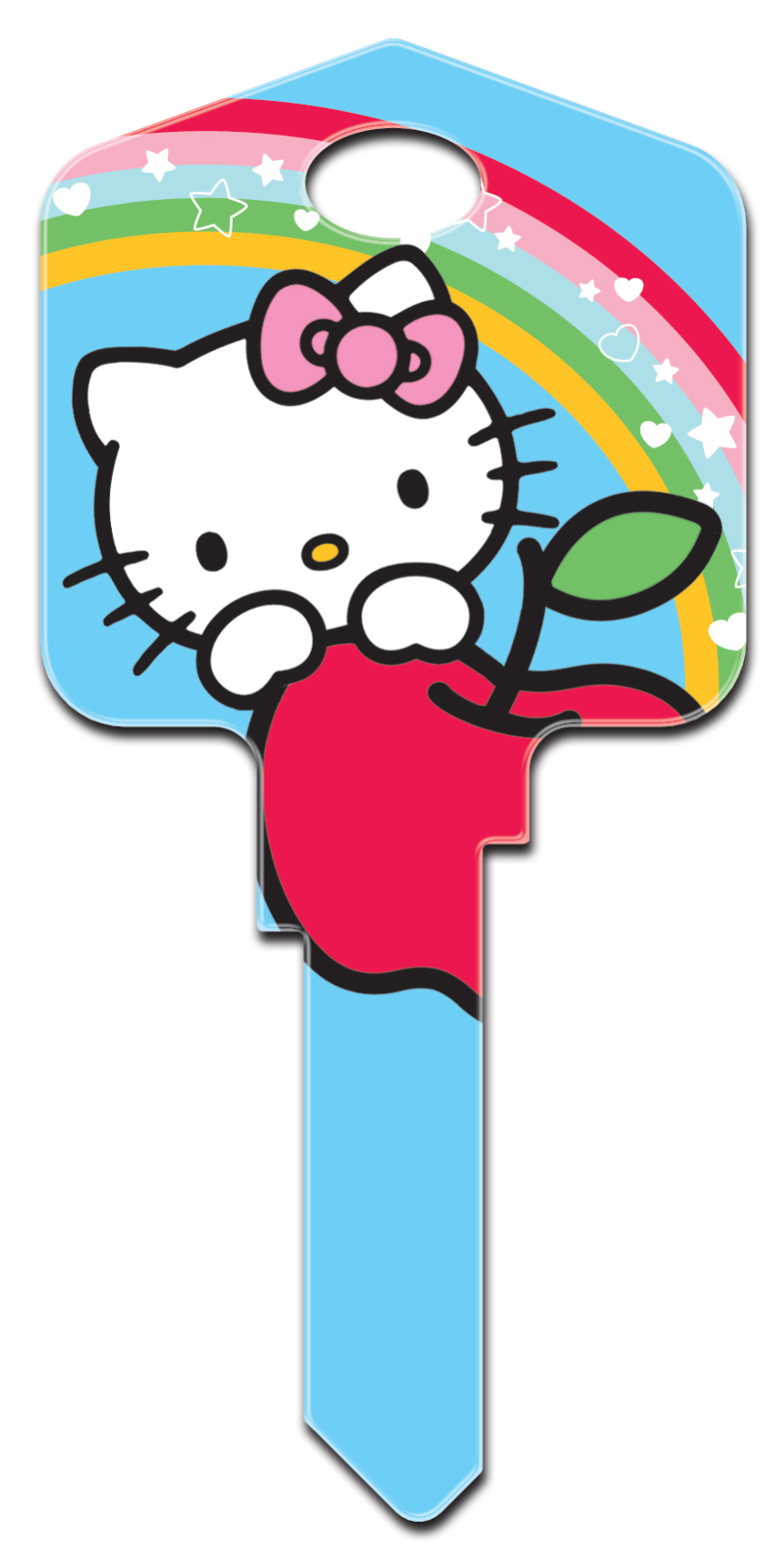 Hello Kitty large headed licensed painted house key blanks